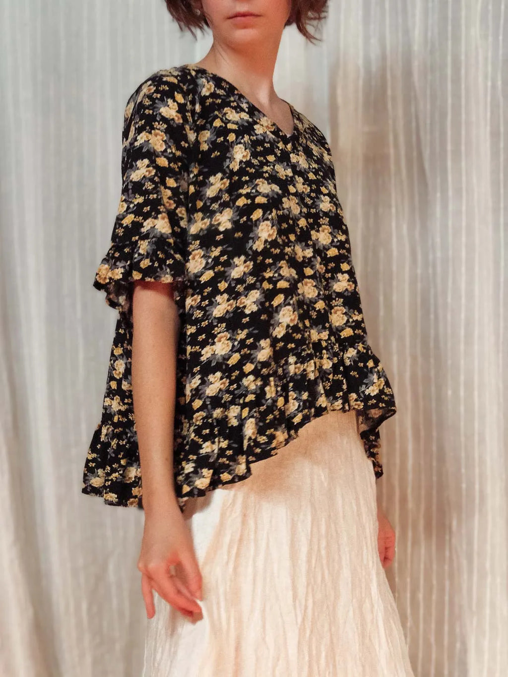 Breezy Top Rayon Floral – Heart's Desire Clothing